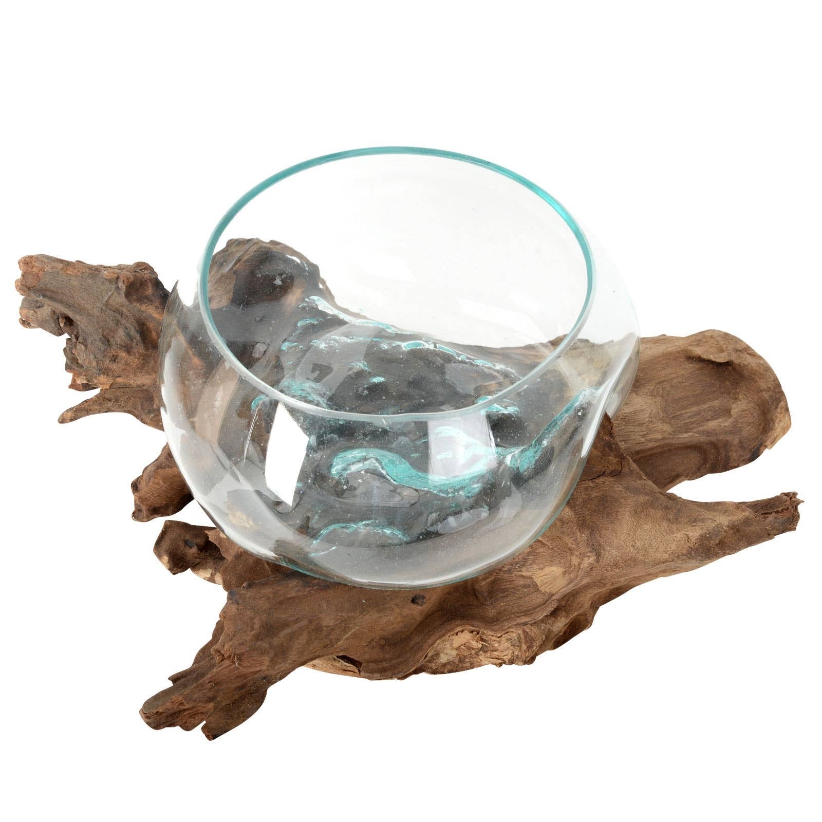 Molten Glass Large Glass Bowl | The Arium Shop